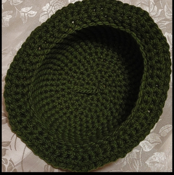 Hand Crafted | Accessories | Handmade Crochet Hummingbird Green Fedora ...
